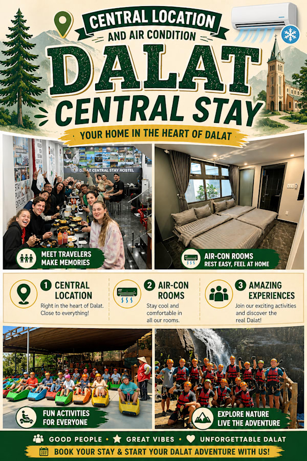 Dalat Central Stay - 大叻市