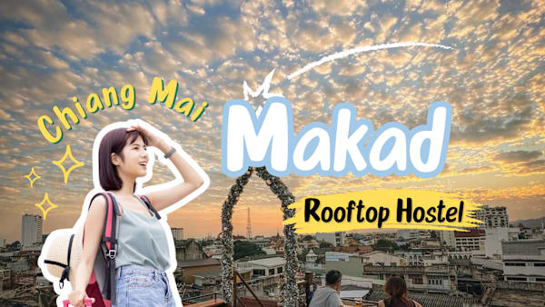 Makad Rooftop Hostel - Chiang Mai