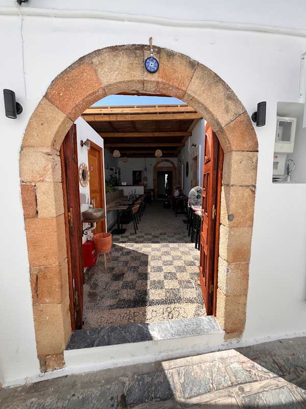 Greek Salad Lindos - Rhodes