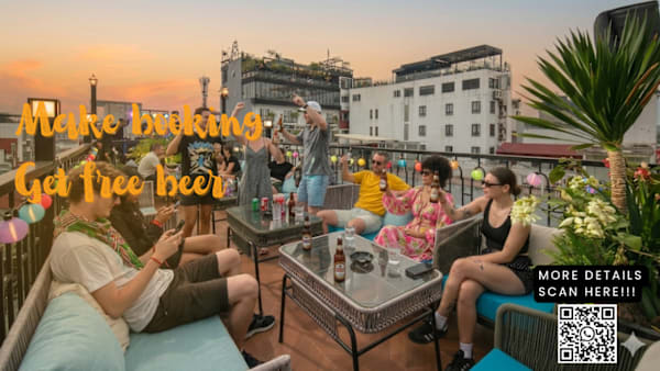 Hanoi Loopers Hostel & Rooftop Bar - Hanoï