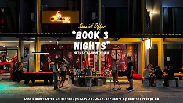 Whoopers Hostel Ao Nang - By The Beach - Ao Nang