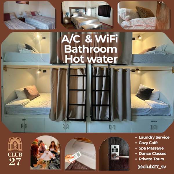 Club 27 - Hostal, Cafe & Spa - Santa Ana