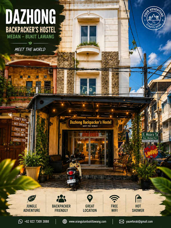 Medan Dazhong Backpacker's Hostel - Medan