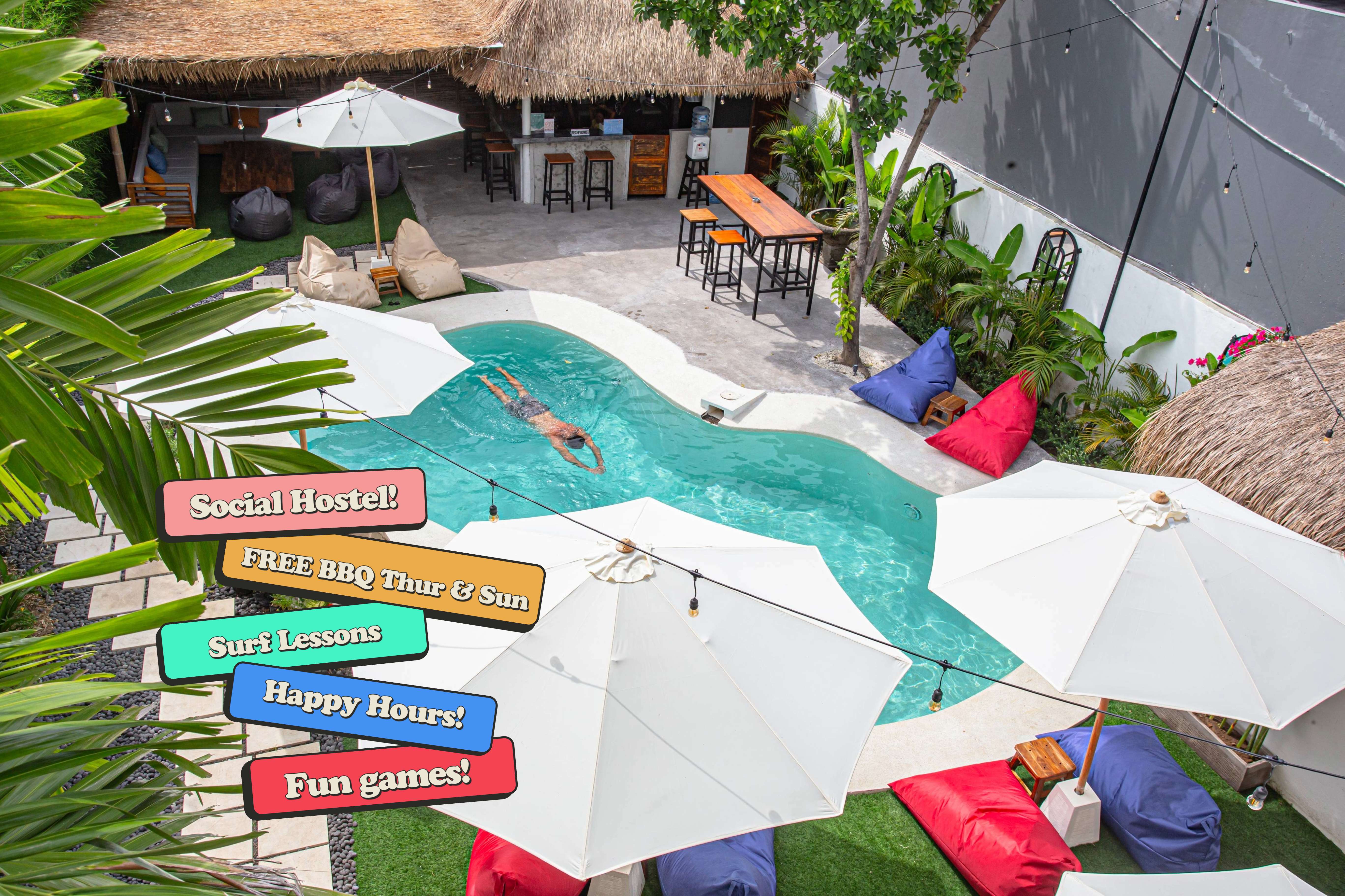 What The Duck Backpackers - Bali