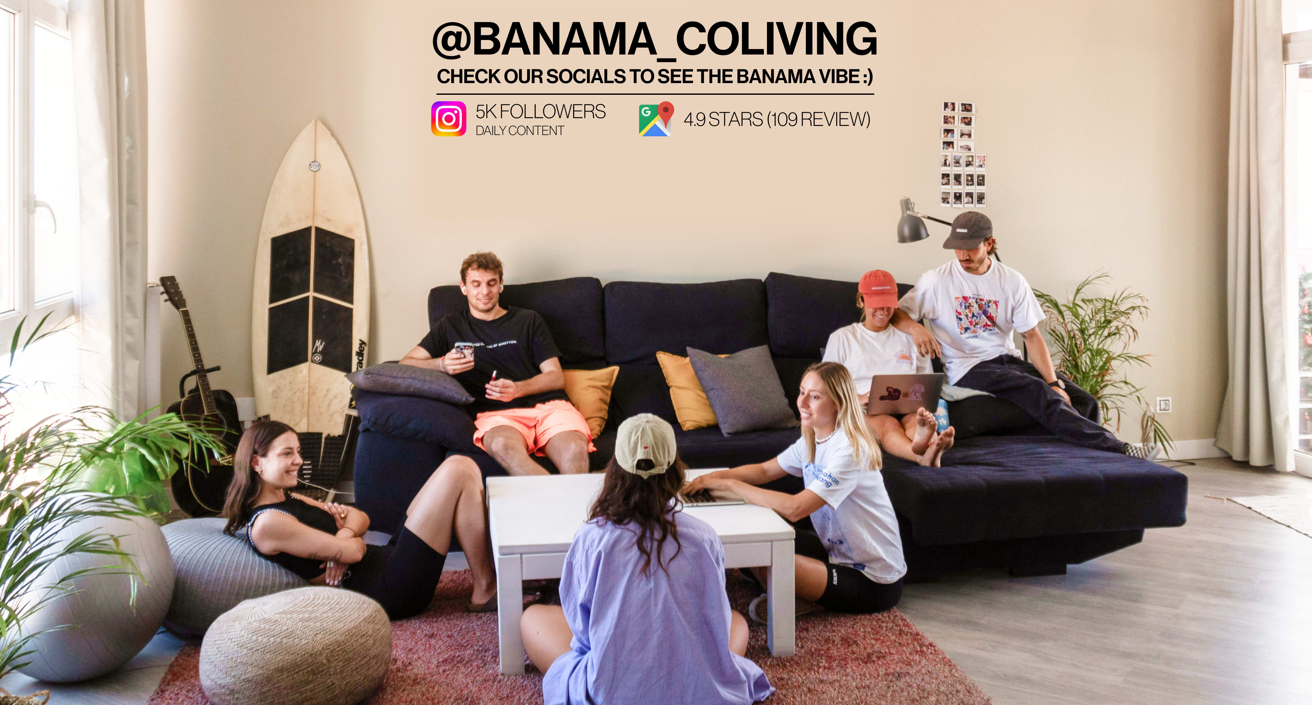 Banama Surfhouse - Coliving Coworking & Yoga - Fuerteventura