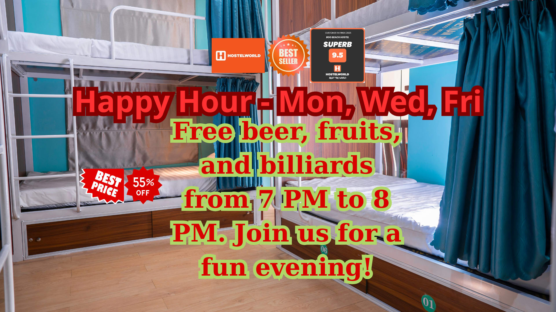 Boo Beach Hostel - Da Nang
