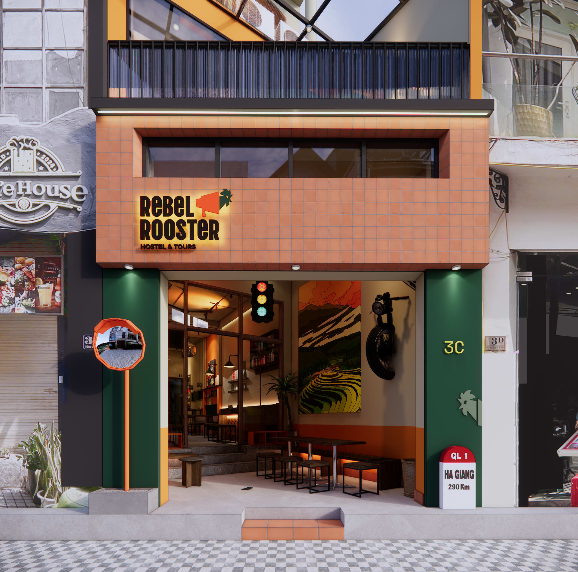 Rebel Rooster Hostel - Hanói