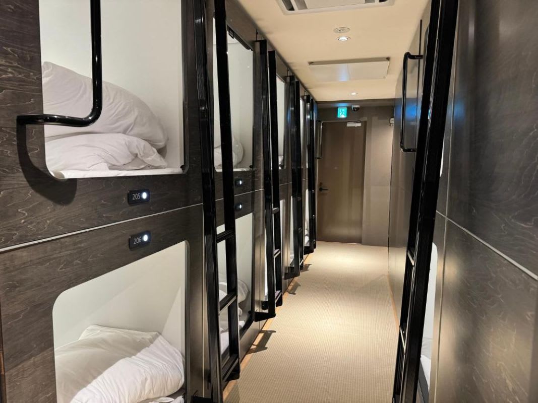 Capsule Hostel Suzumoriya - Tokyo
