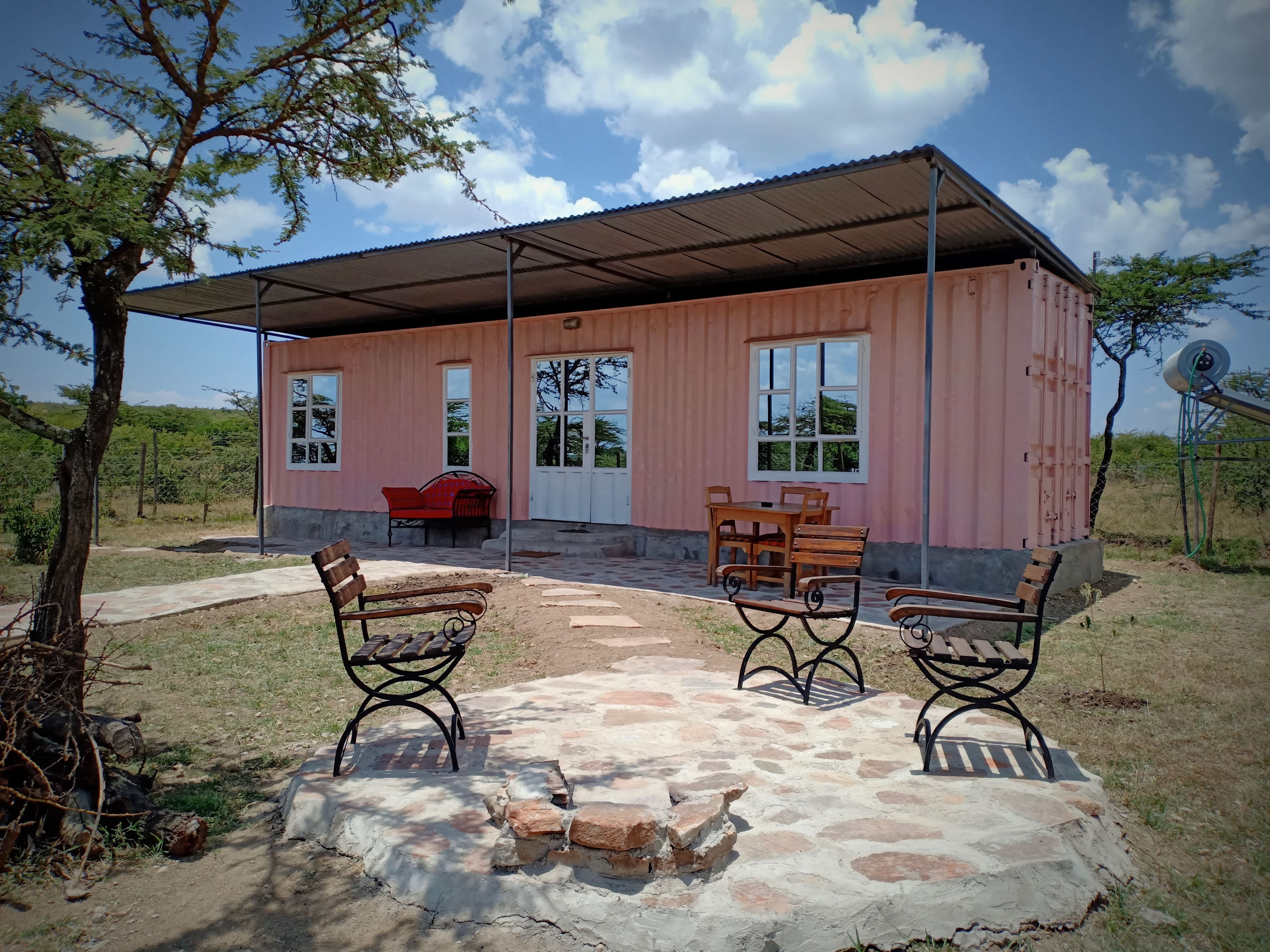 The Pink Container in Masai Mara, Kenya - Find Cheap Hostels and Rooms ...